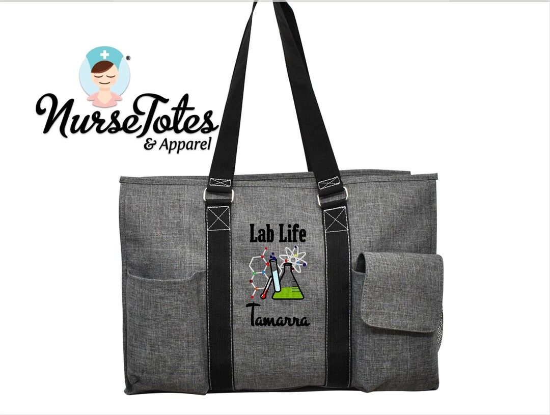 Lab Life Tote Fun and Functional Totes and Designs Personalized With ...