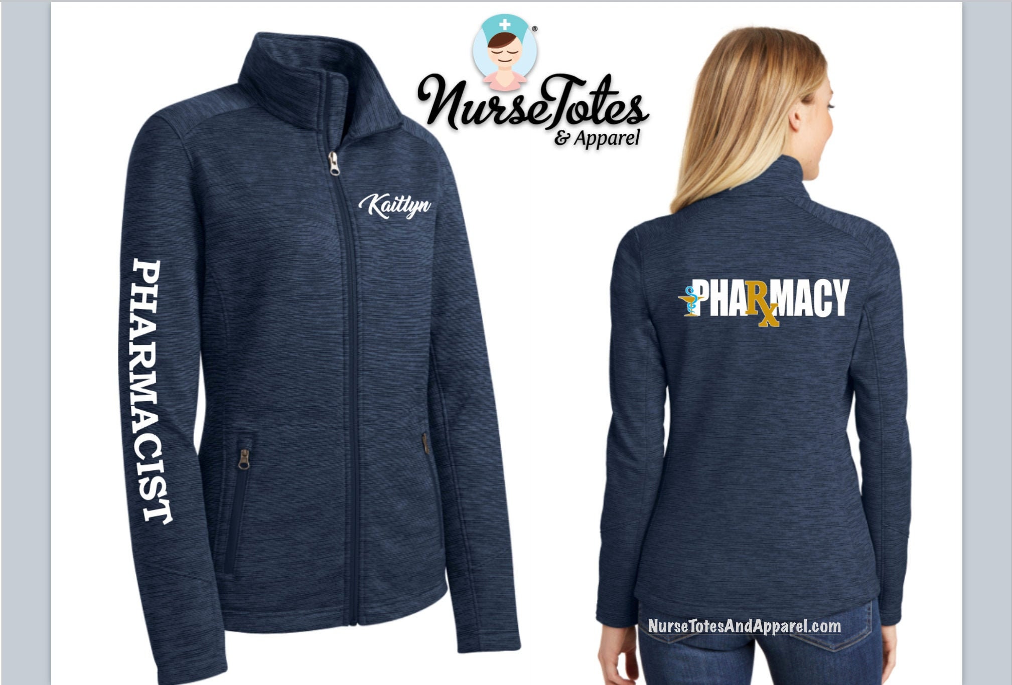 PHARMACIST Jacket Pharmacy Jacket Personalized Jackets | Etsy