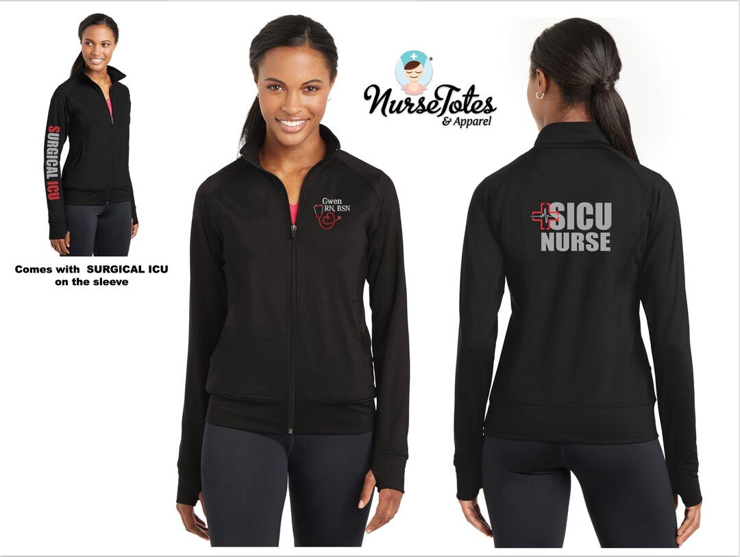 Surgery Jacket Warm Performance Fabric made to Move Figure Flattering 2 ...