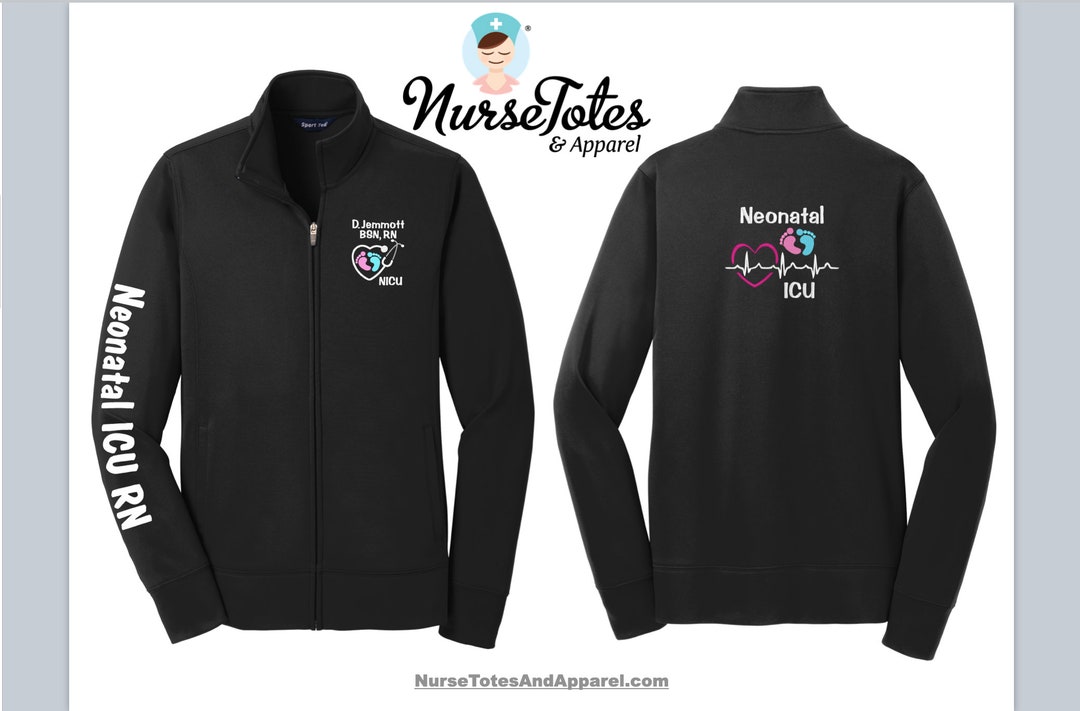 Neonatal ICU Nurse Jacket Warm Nurse Jacket Personalized - Etsy UK