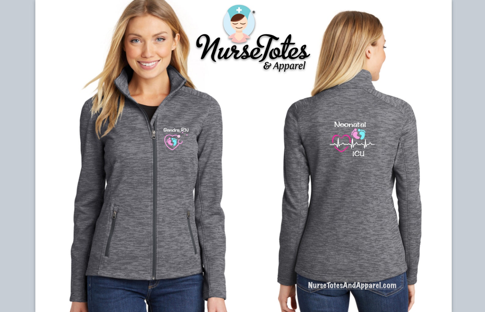 Neonatal ICU Jacket NICU Nurse Jacket Personalized Jackets | Etsy