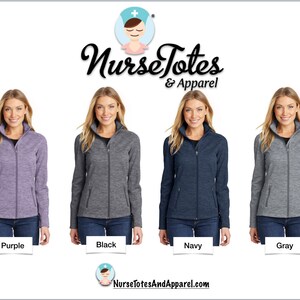 Telemetry Nurse Jacket Personalized With Embroidery - Etsy
