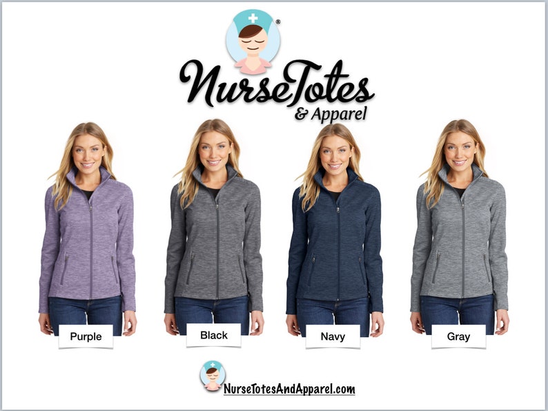 Telemetry Nurse Jacket Personalized With Embroidery - Etsy