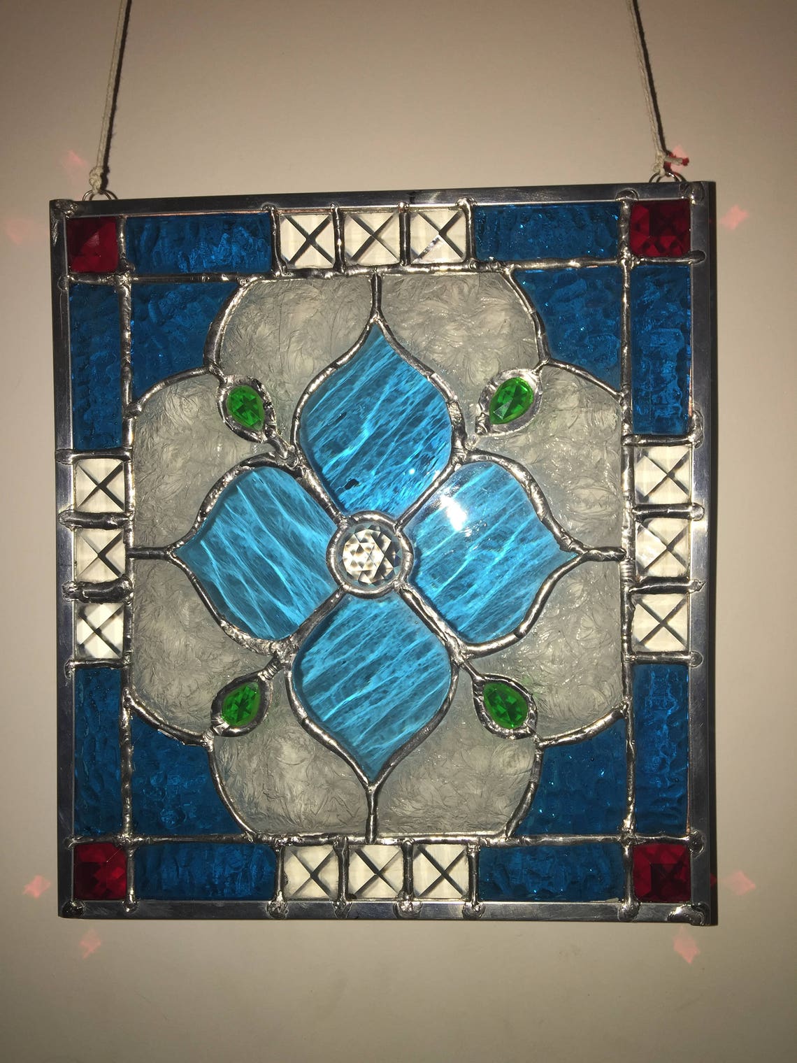 Geometric Sun Catcher Panel - Etsy