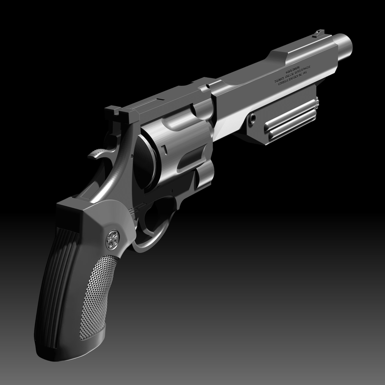 Magnum Handcannon Revolver Resident Evil 4 3D Printable Model | Etsy
