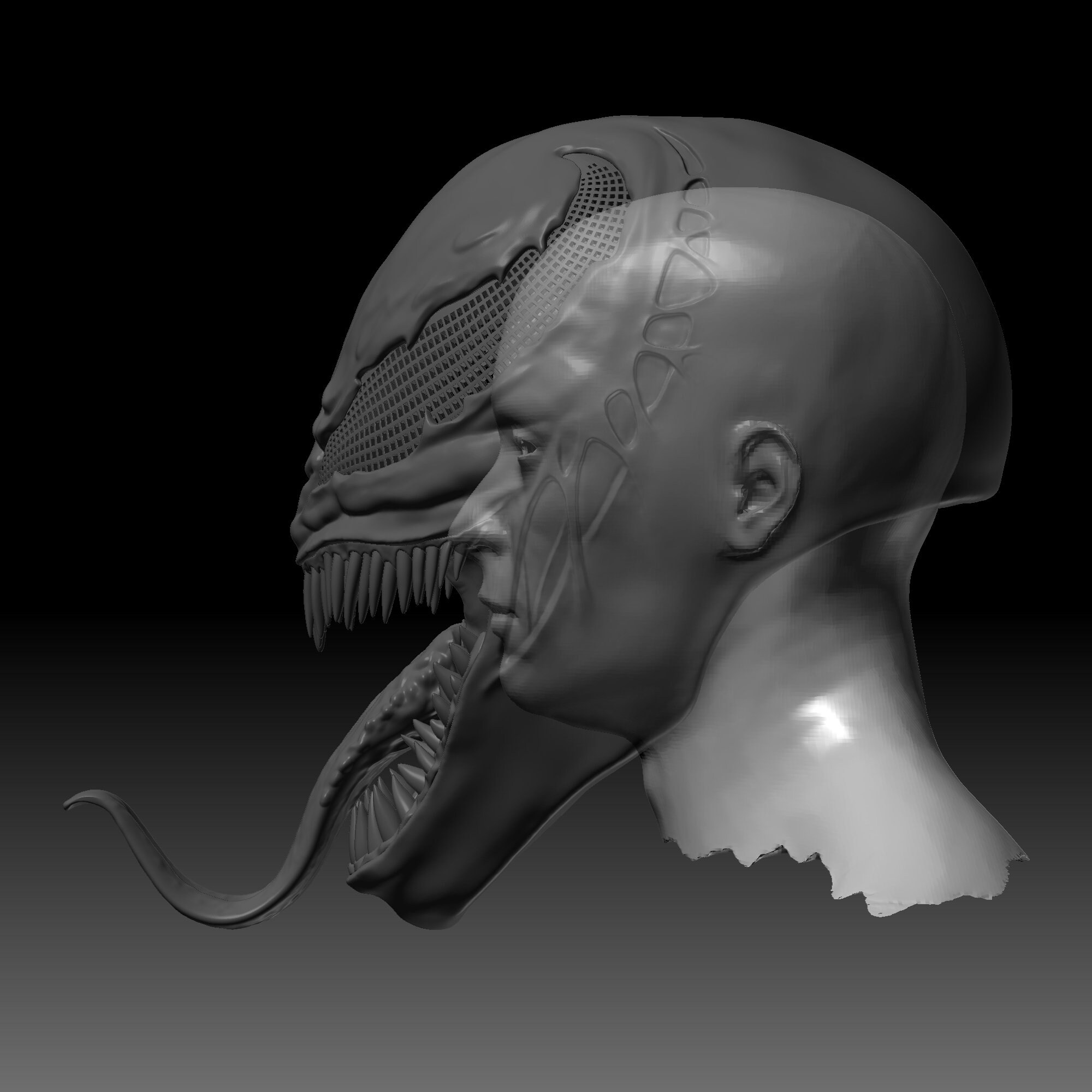 Venom Mask 3D printable model | Etsy