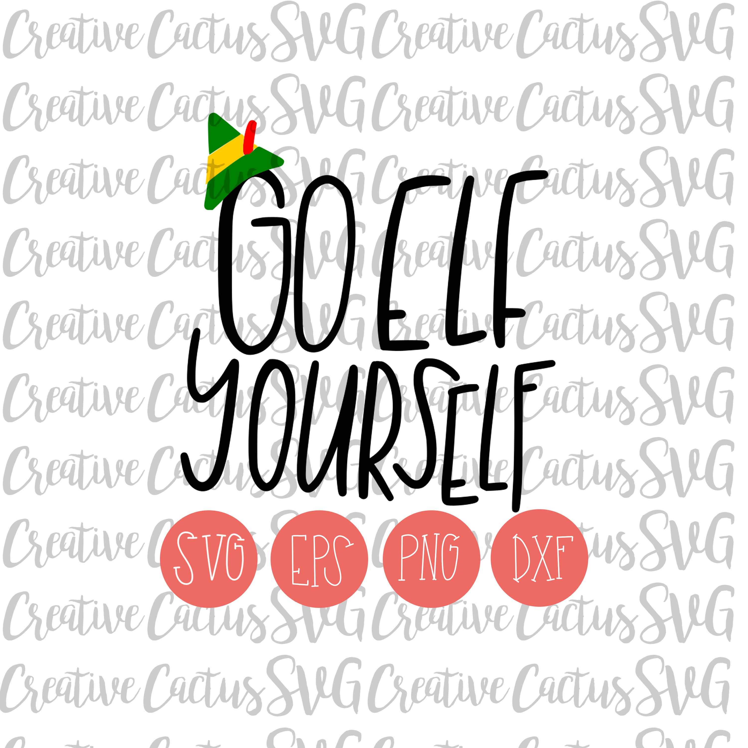 Go Elf Yourself SVG Christmas SVG Elf SVG Go Elf - Etsy