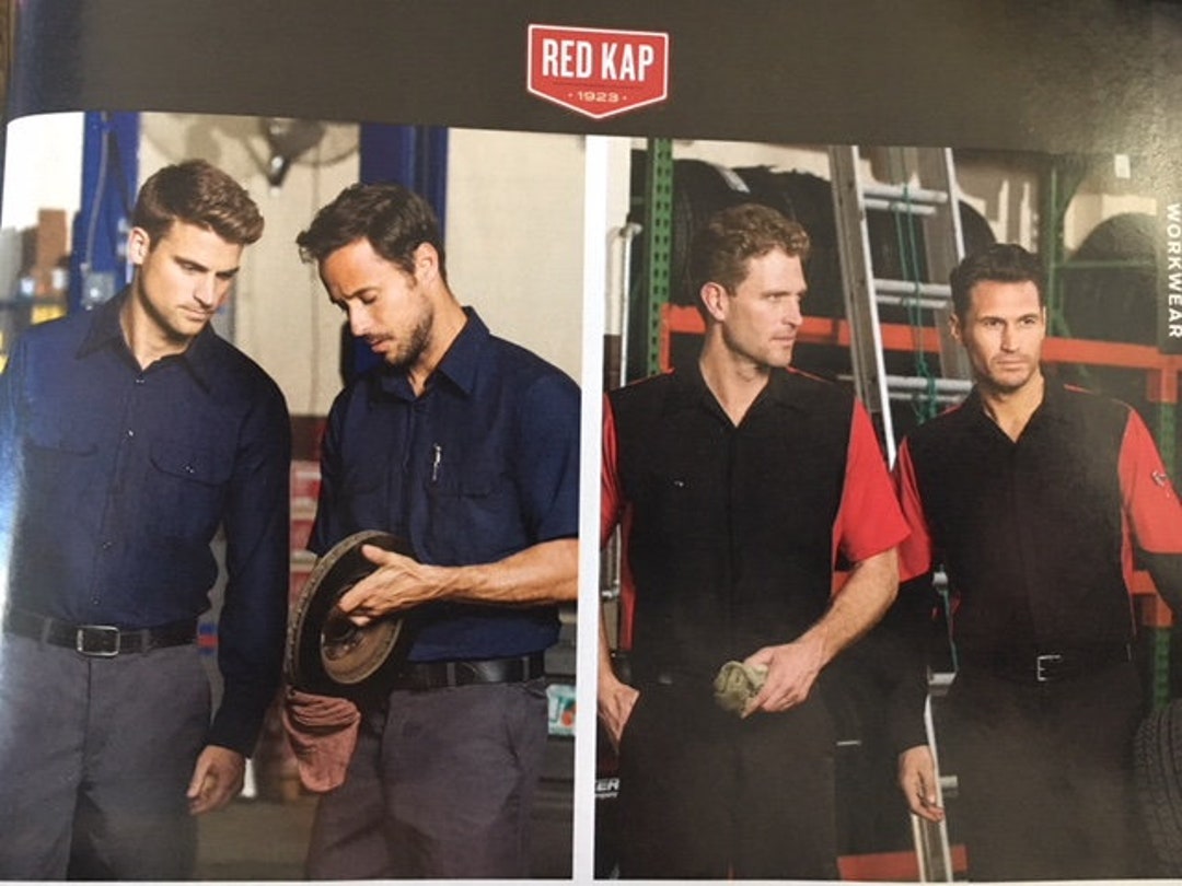 Embroidered Li'l Red Express Logos on Red Kap Short Sleeve Shirts - Etsy