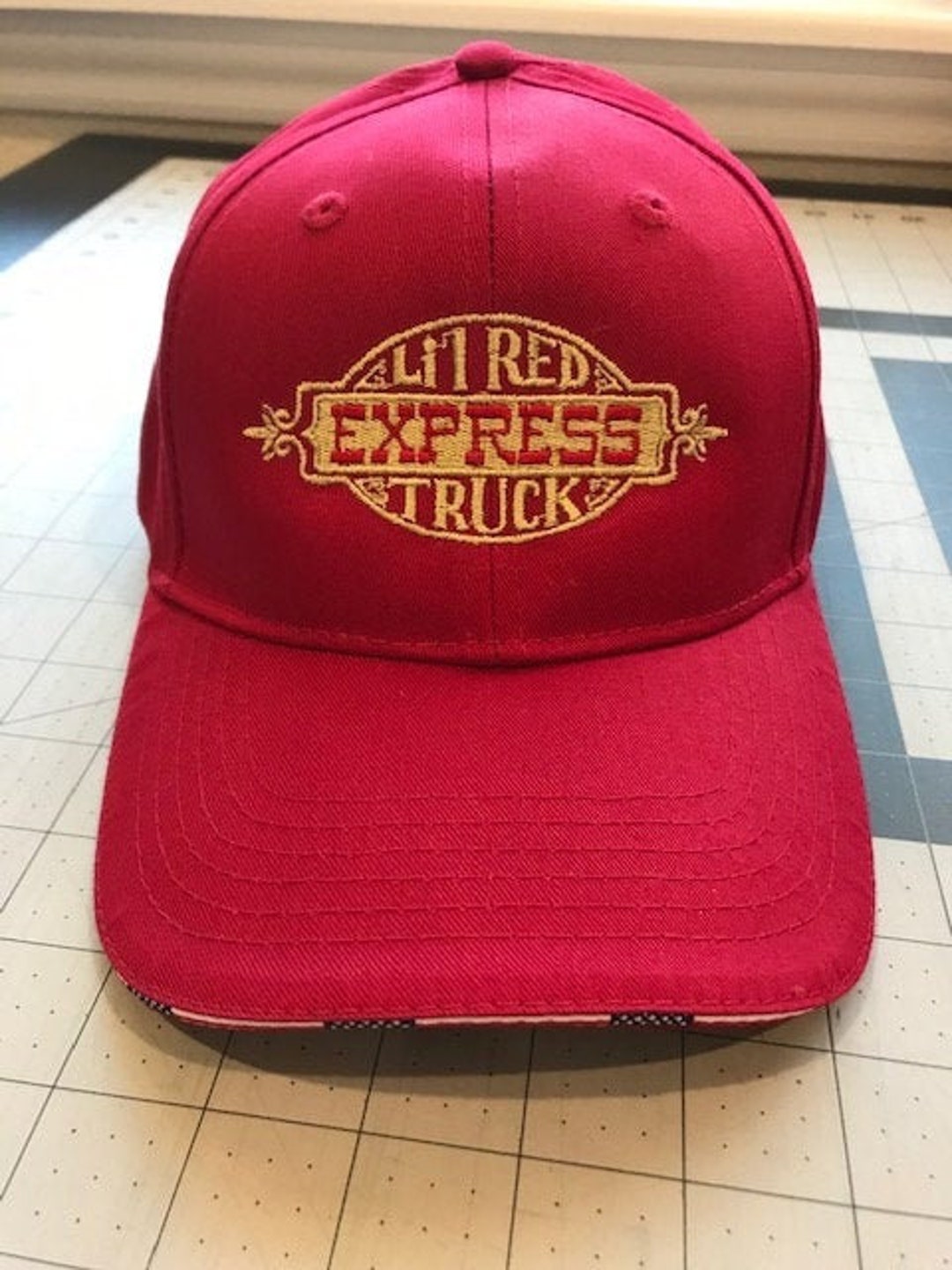 Li'l Red Express Hat With Embroidered Logo - Etsy