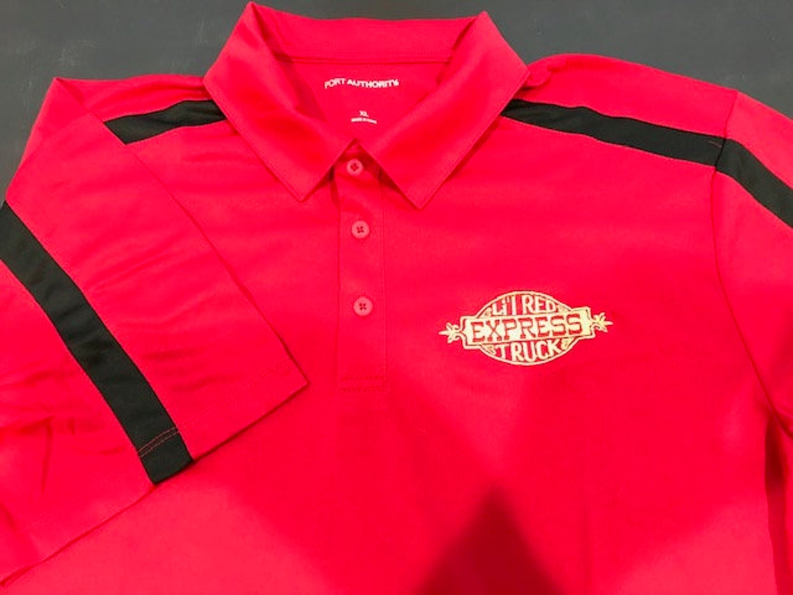 Embroidered Li'l Red Express Polo - Etsy