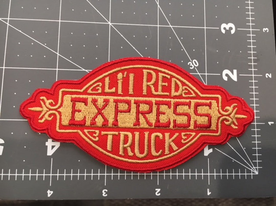 Embroidered Li'l Red Express Patch - Etsy