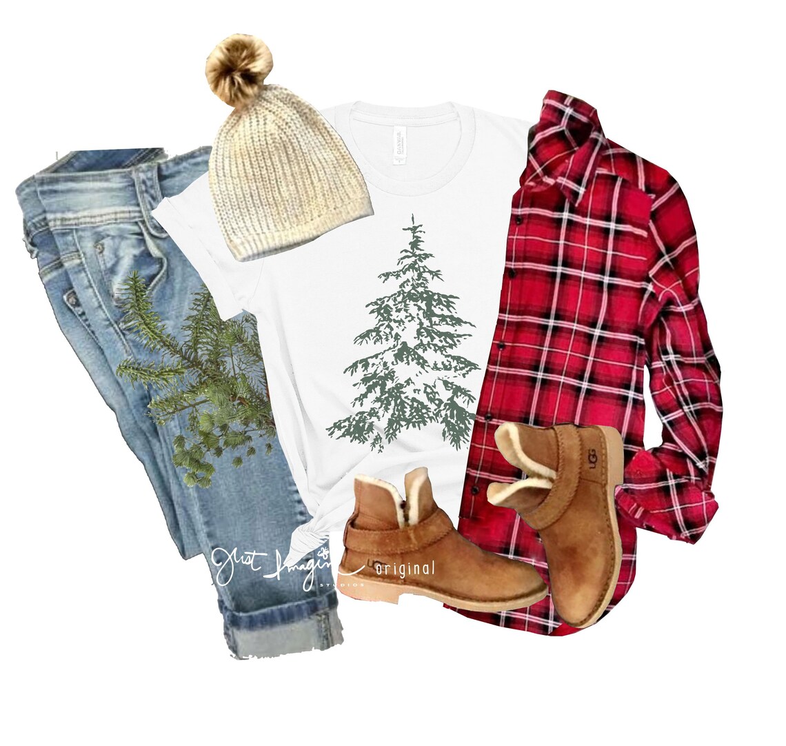 White Christmas Woman's Holiday Shirt Women's Xmas | Etsy