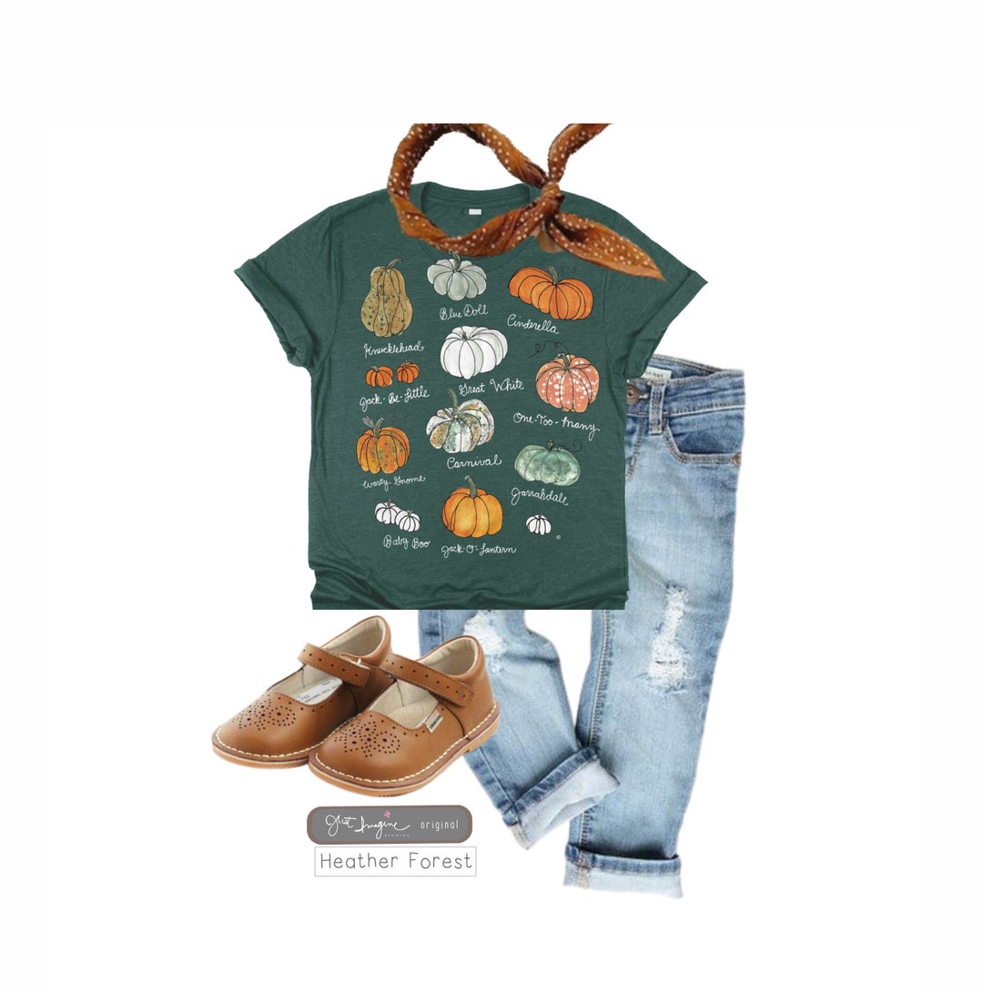 Pumpkin Patch for Kids ~ Kids Pumpkin Shirt, Cute Fall Shirt, Kids ...