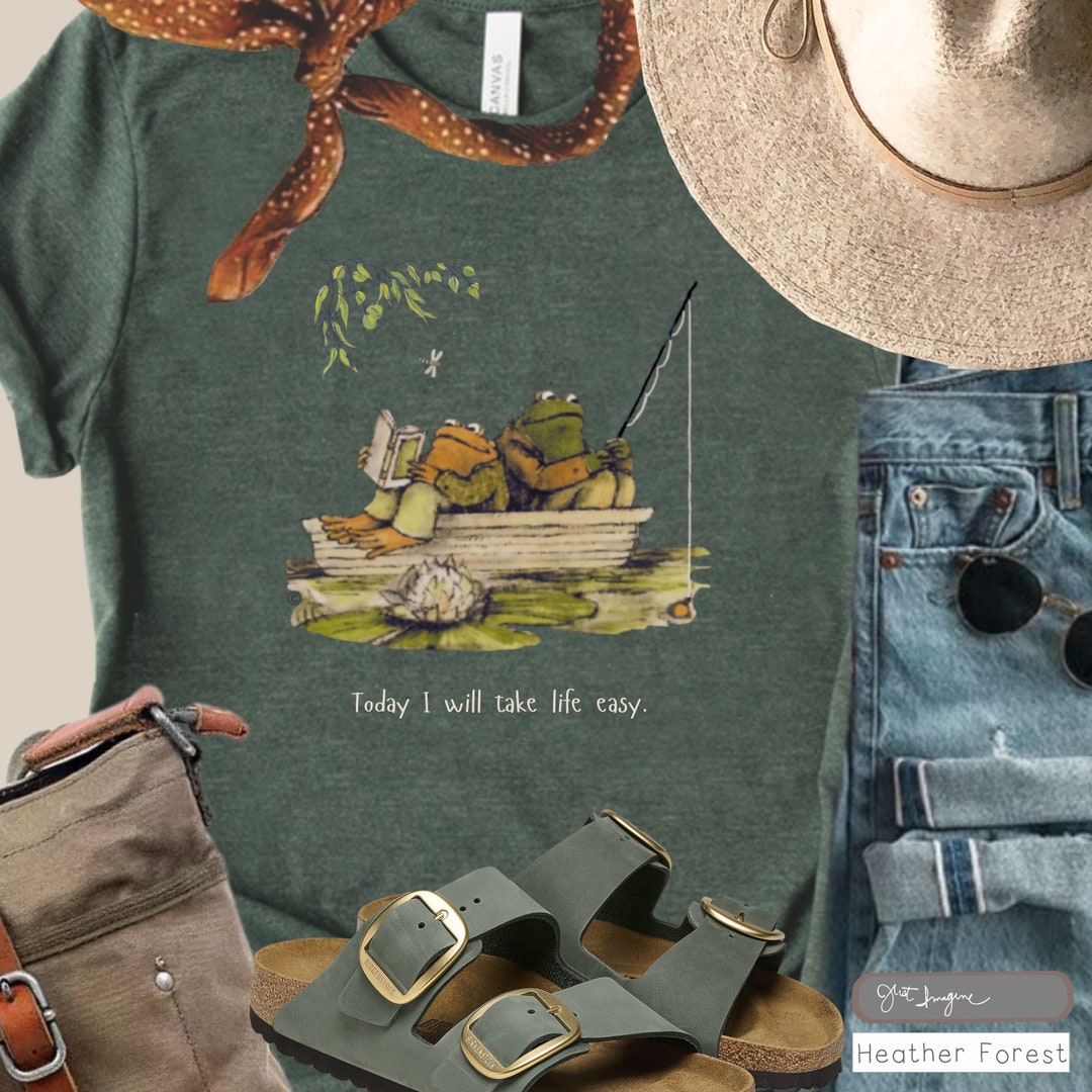 Today - Frog and Toad ~ Frog and Toad T-shirt, Vintage, Classic, Laid ...