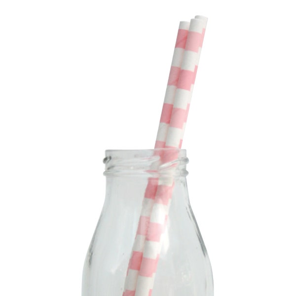 Light Pink Straws - Etsy
