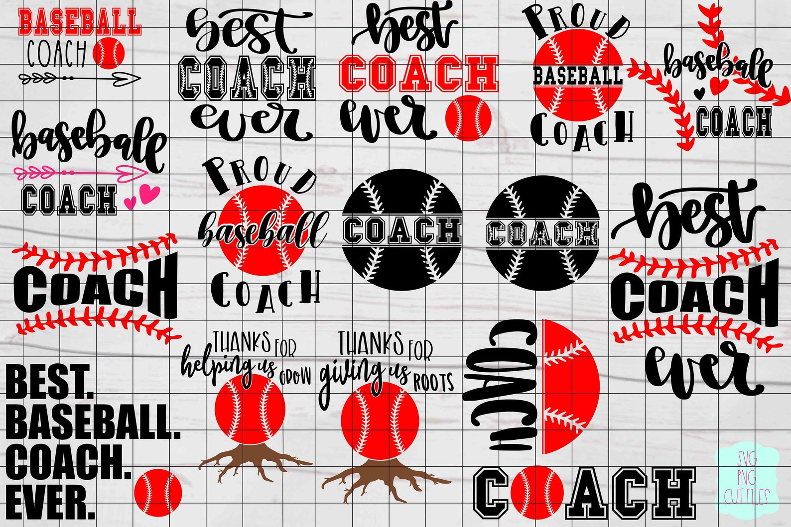 114 Coach SVG PNG Cut Files Bundle Soccer Volleyball Football - Etsy