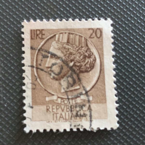 Rare Italian Stamp - Etsy