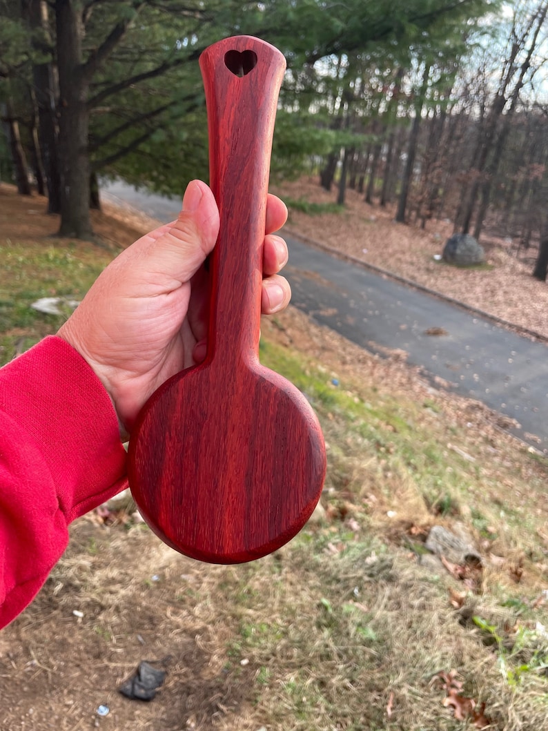 Wood Spanking Paddle Yin & Yang Rose BDSM - Etsy