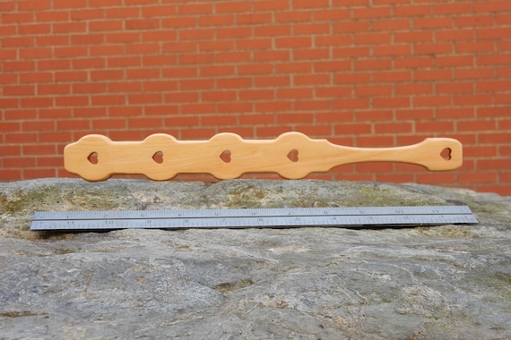 Wood Spanking Paddle BDSM 1.5 by 12' by 1/2 - Etsy