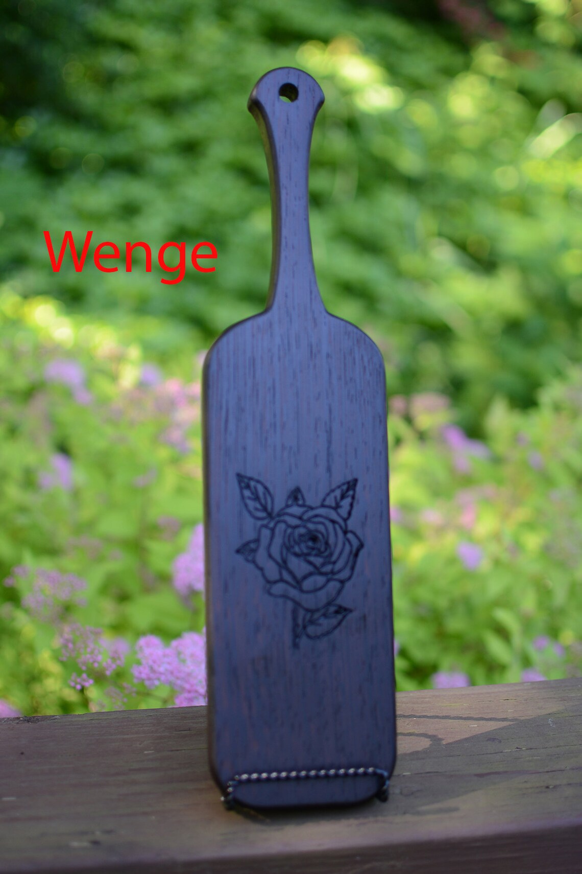 Wood Spanking Paddle Rose | Etsy