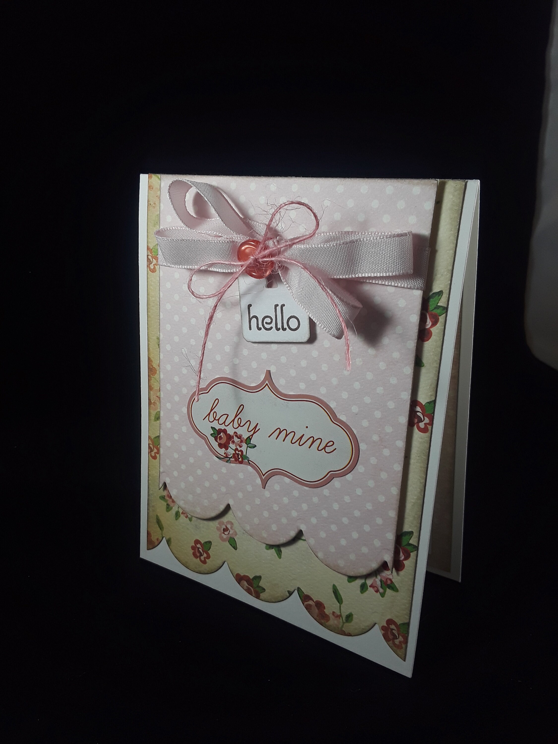 Baby Girl Card - Etsy