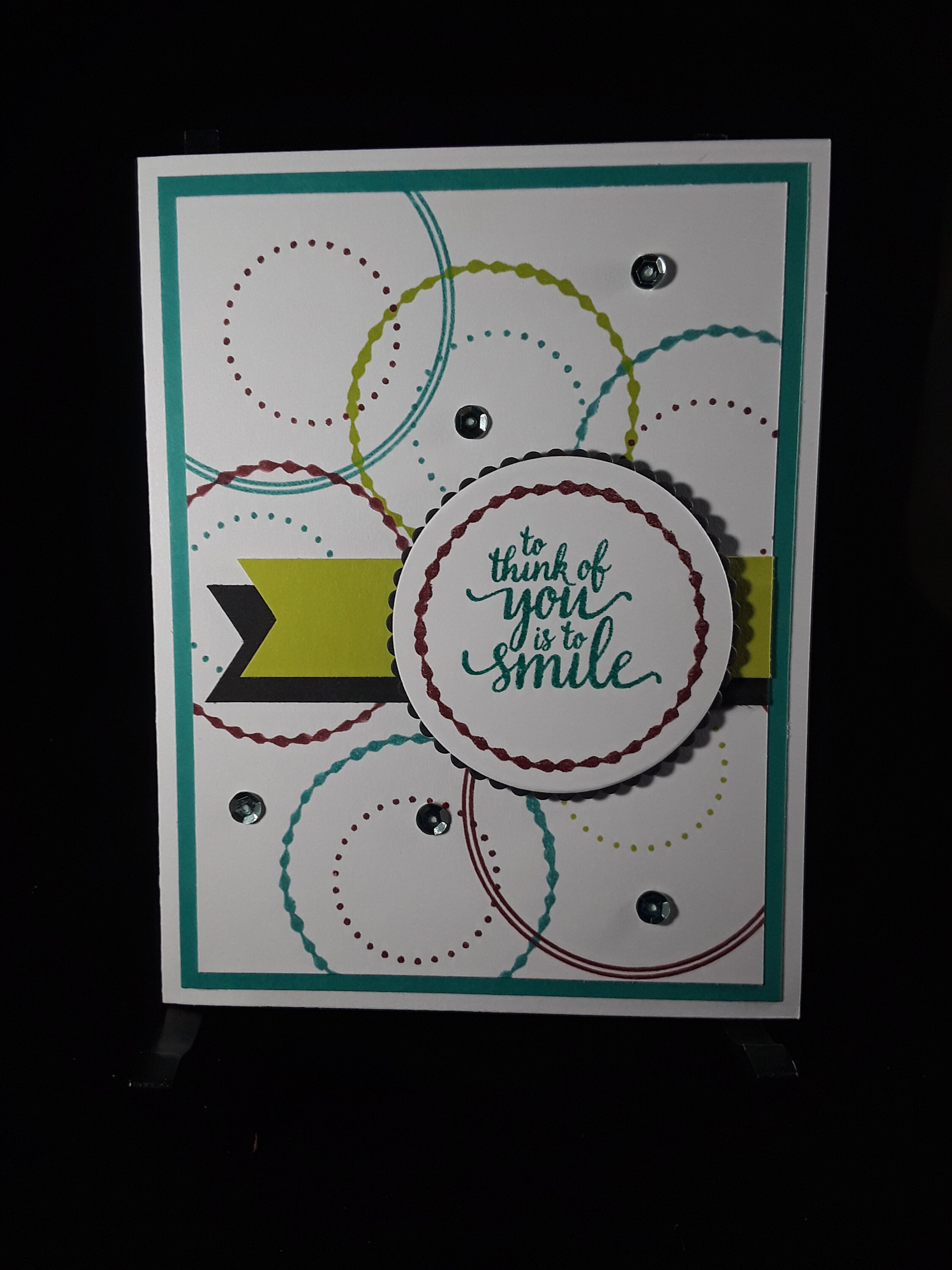 Circle Card - Etsy