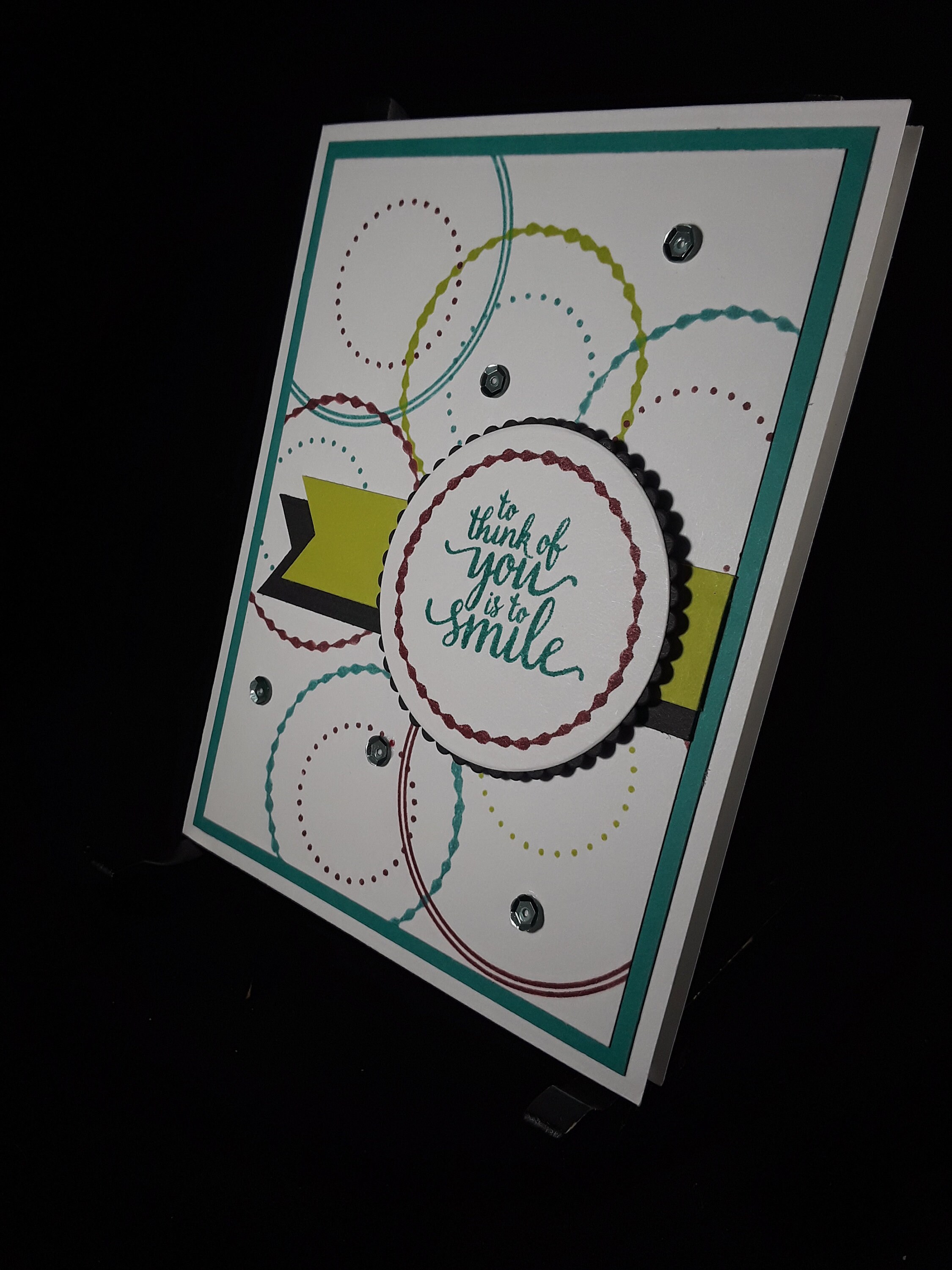 Circle Card - Etsy