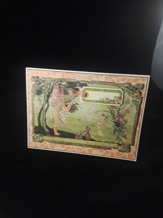 Handmade Fairy Card | Etsy