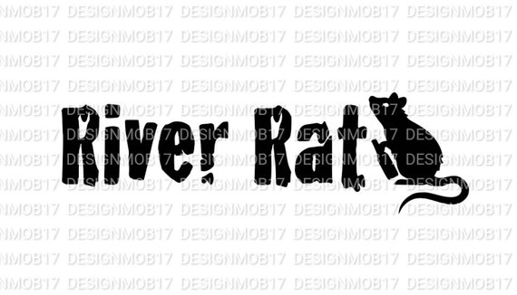 River Rat W/beer SVG - Etsy