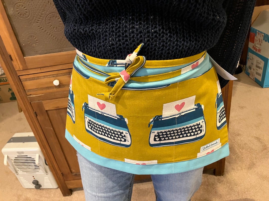 Retro Half Apron, Vendor Utility Apron, Gardener Apron, Server Apron ...