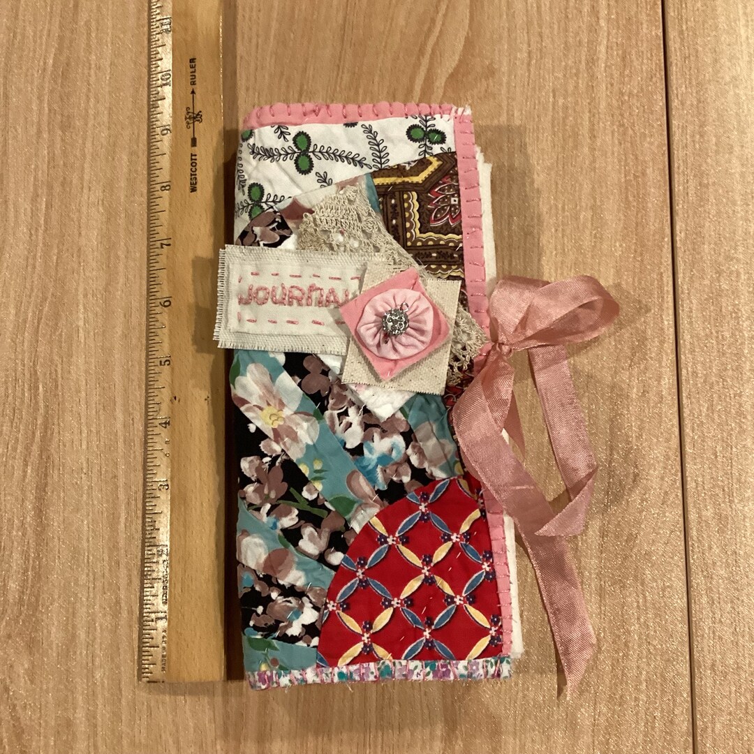 Slow Stitch Journal, Slow Stitch Blank Book, Slow Stitch Journal With ...