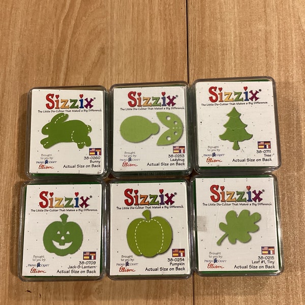 Sizzix Dies - Etsy