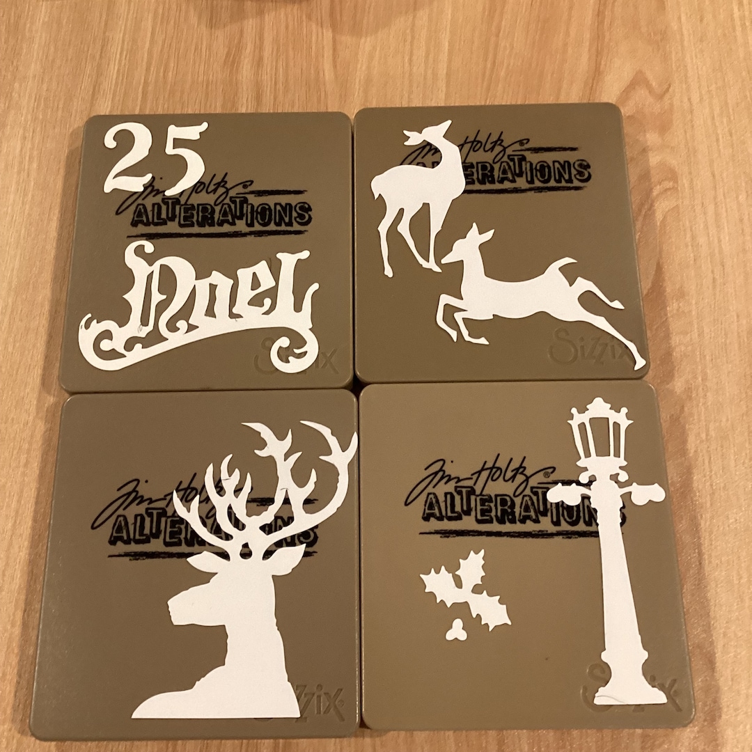 Sizzix Tim Holtz Alterations Bigz Dies, Tim Holtz Christmas Dies ...