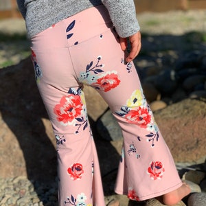 High-waisted Baby Bell Bottoms PDF Pattern and Tutorial | Flares ...