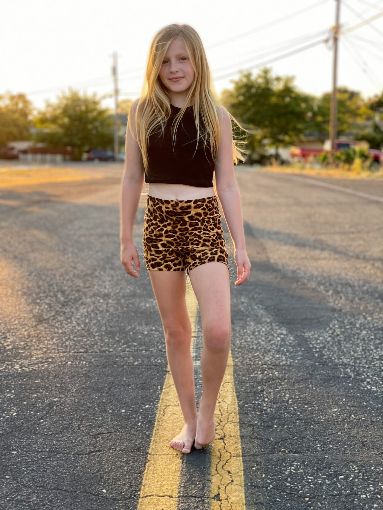 Big Kids' Sport Crop Top PDF Pattern and Tutorial Tank, Cropped ...