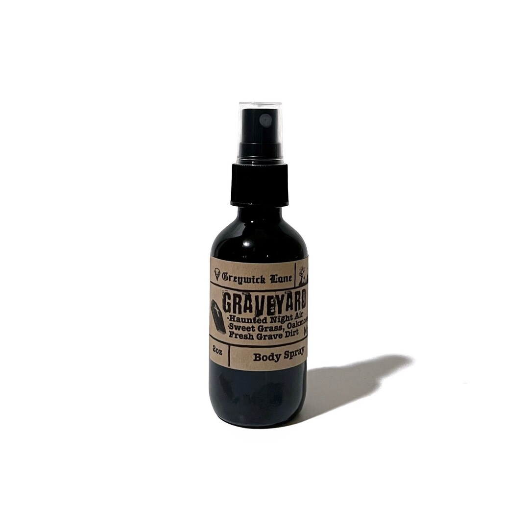 Graveyard Body Spray | Spooky Gifts | Cemetery Perfume Cologne - Etsy