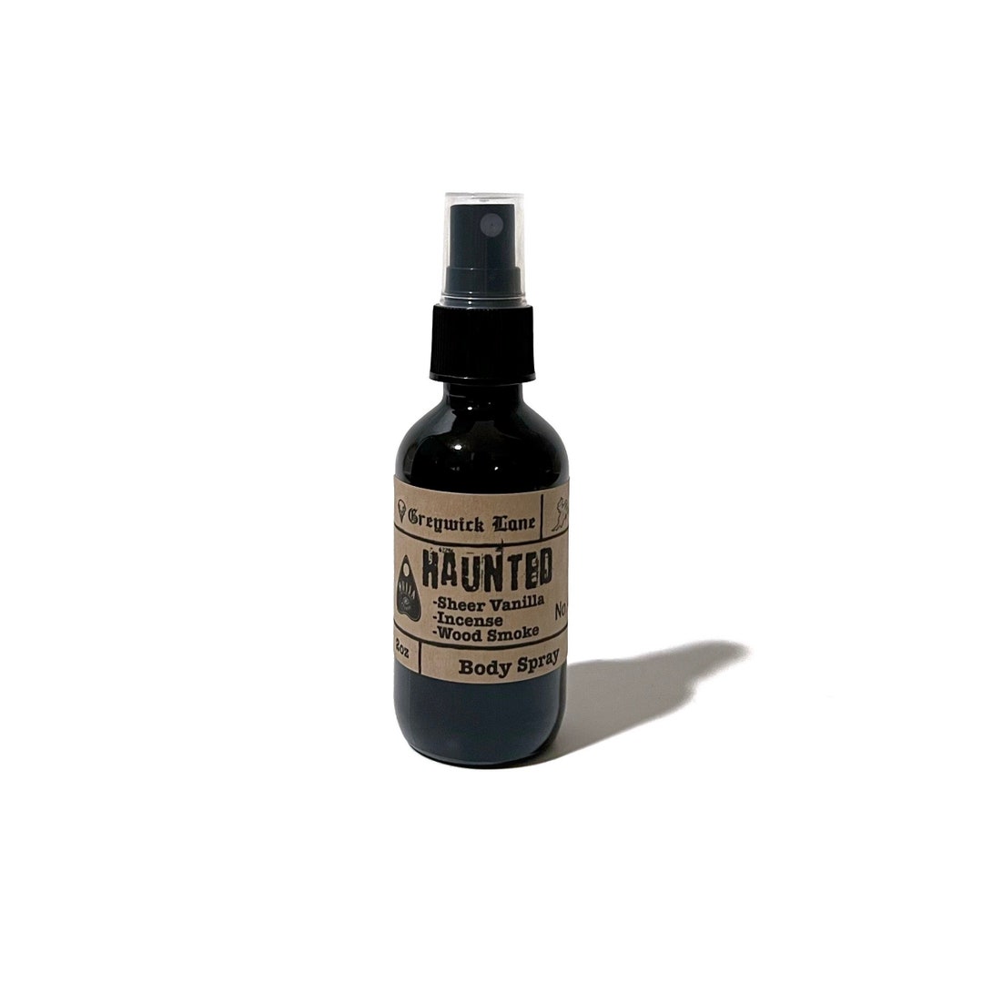 Haunted Body Spray | Spooky Gifts | Ghost Perfume Cologne - Etsy