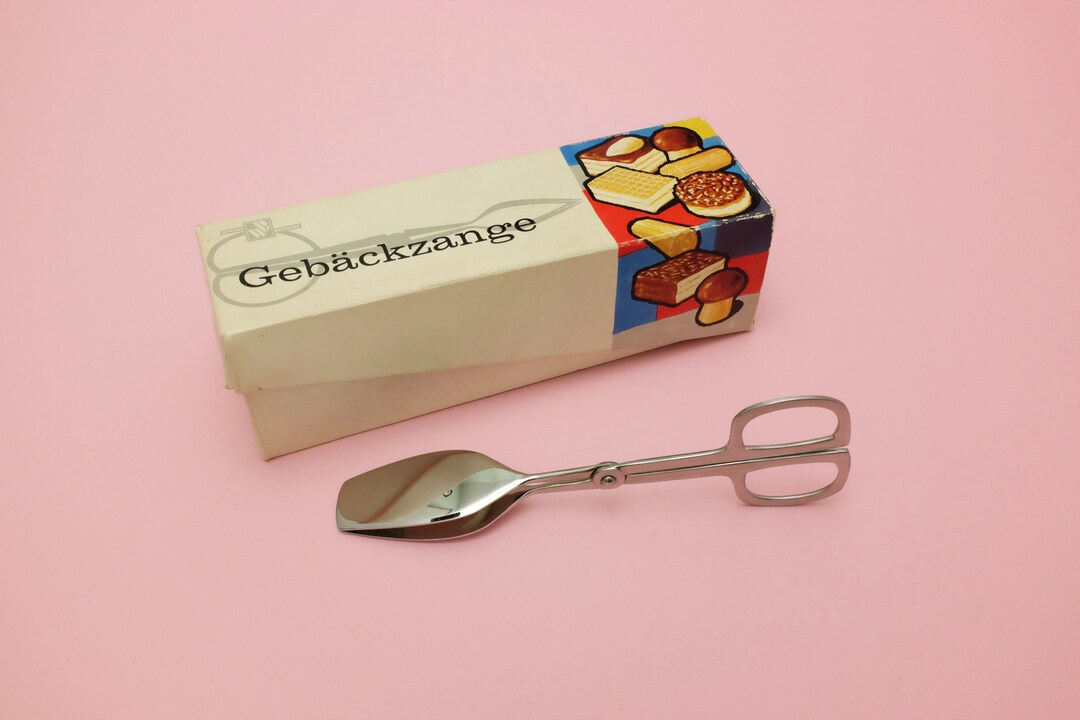 Vintage Wirths Cutlery Pastry Tongs in Simple Design Made of 18/8 ...
