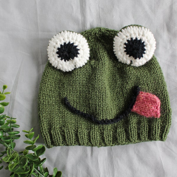 Frog Hat - Etsy