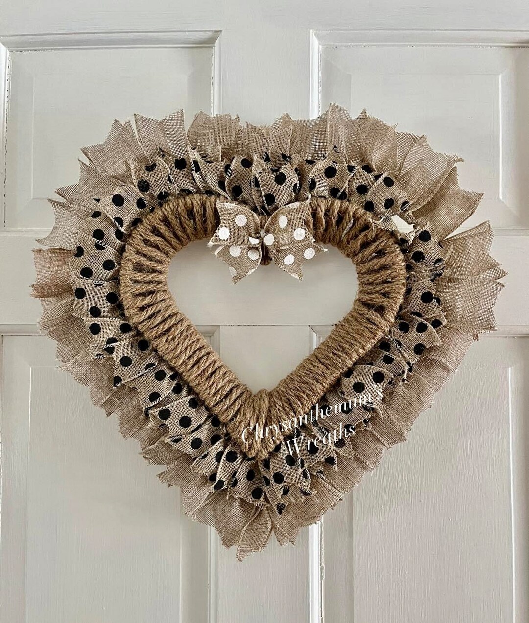 Heart Wreath - Etsy