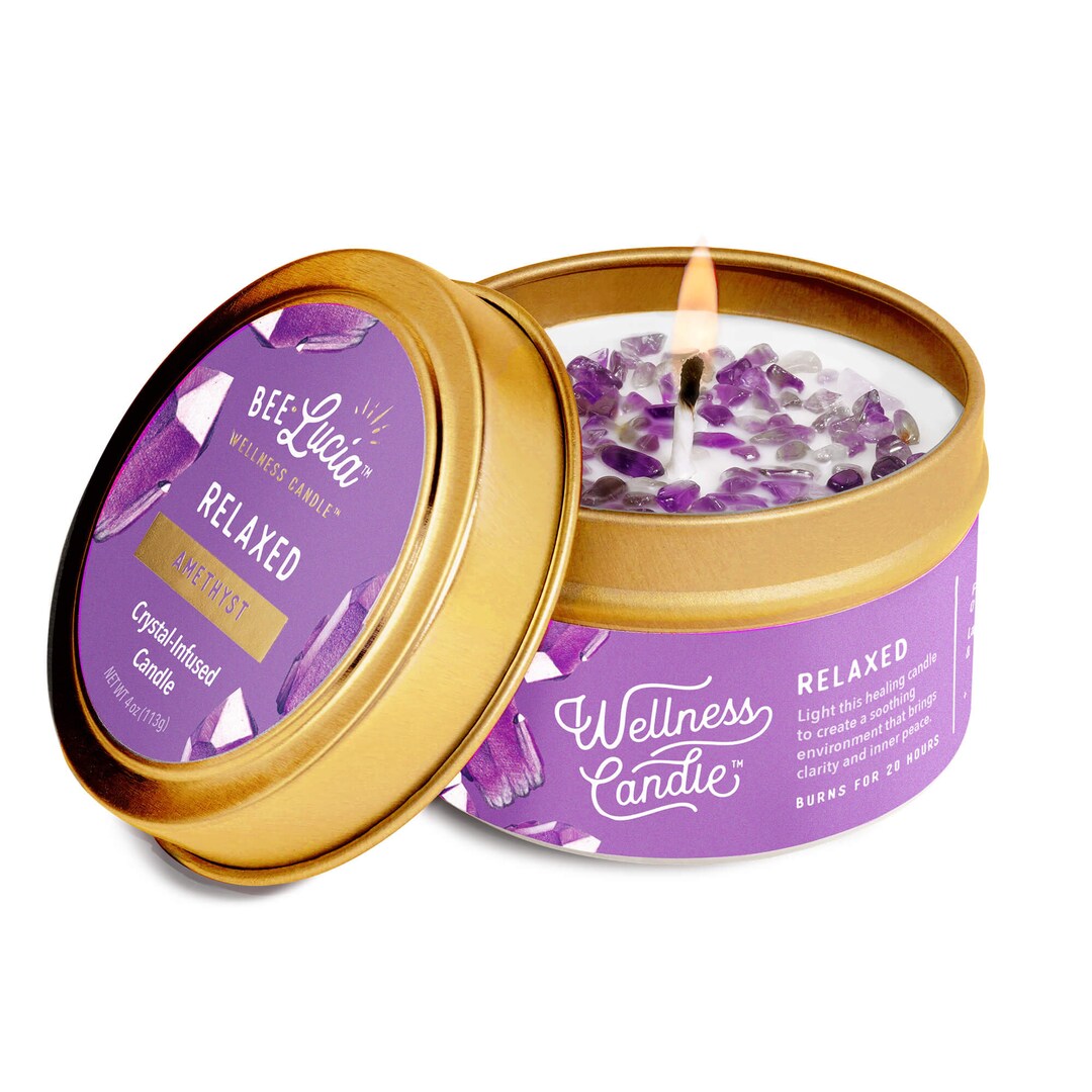 Relaxed Wellness Candle® (4oz Gold Tin) - Etsy