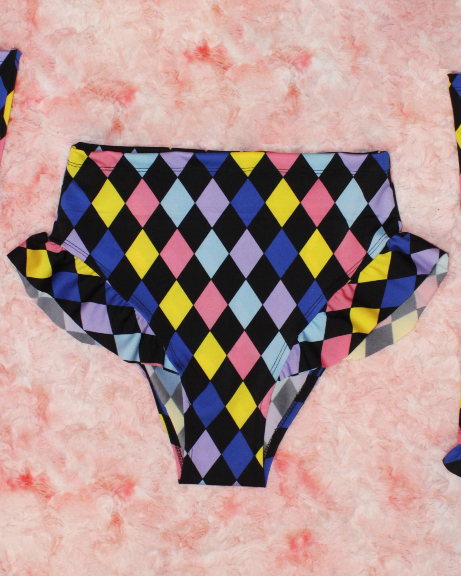 Clown off Shoulder Crop Top High Waist Shorts Festival Rave - Etsy