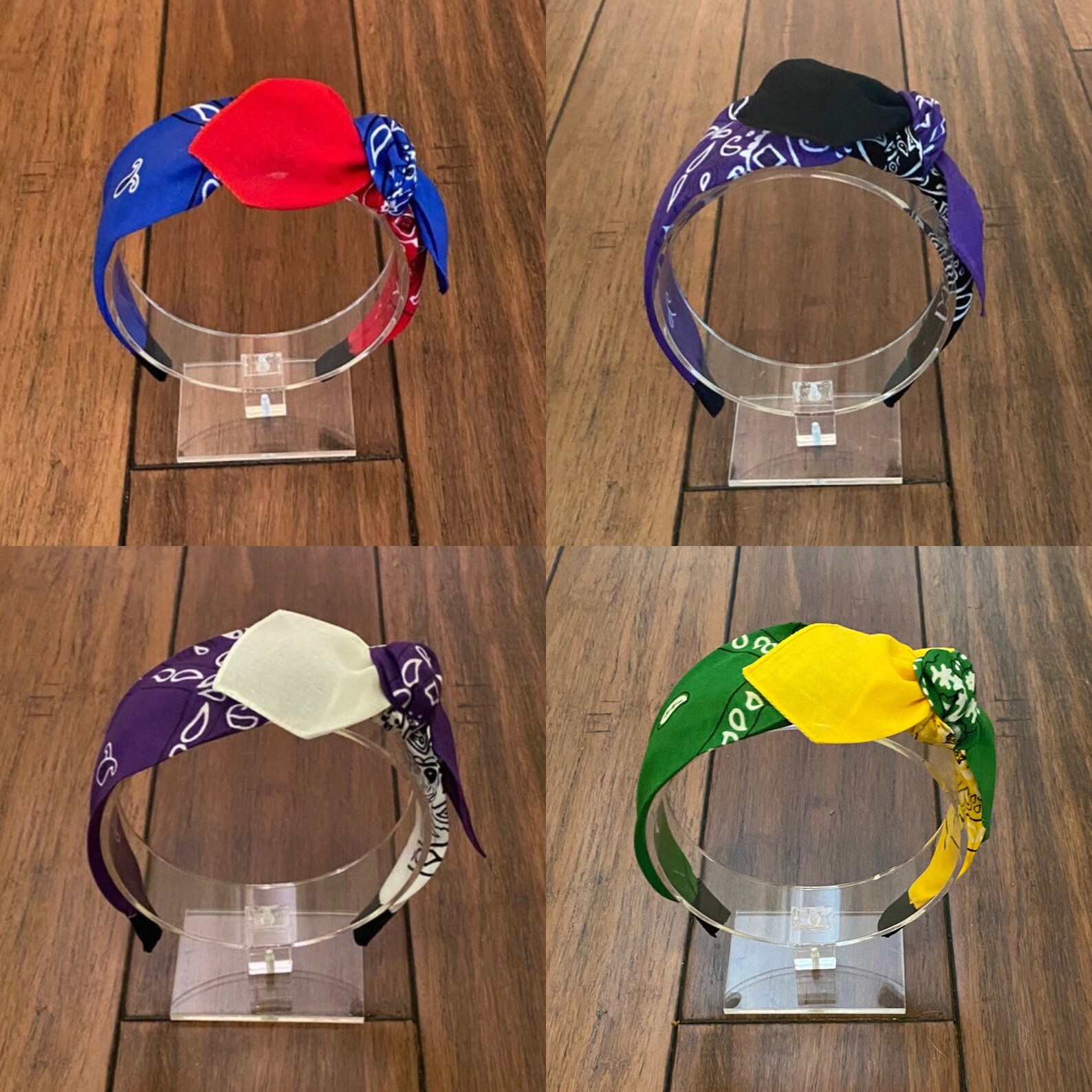 Spirit Bandana Knot Tie Headband - Etsy