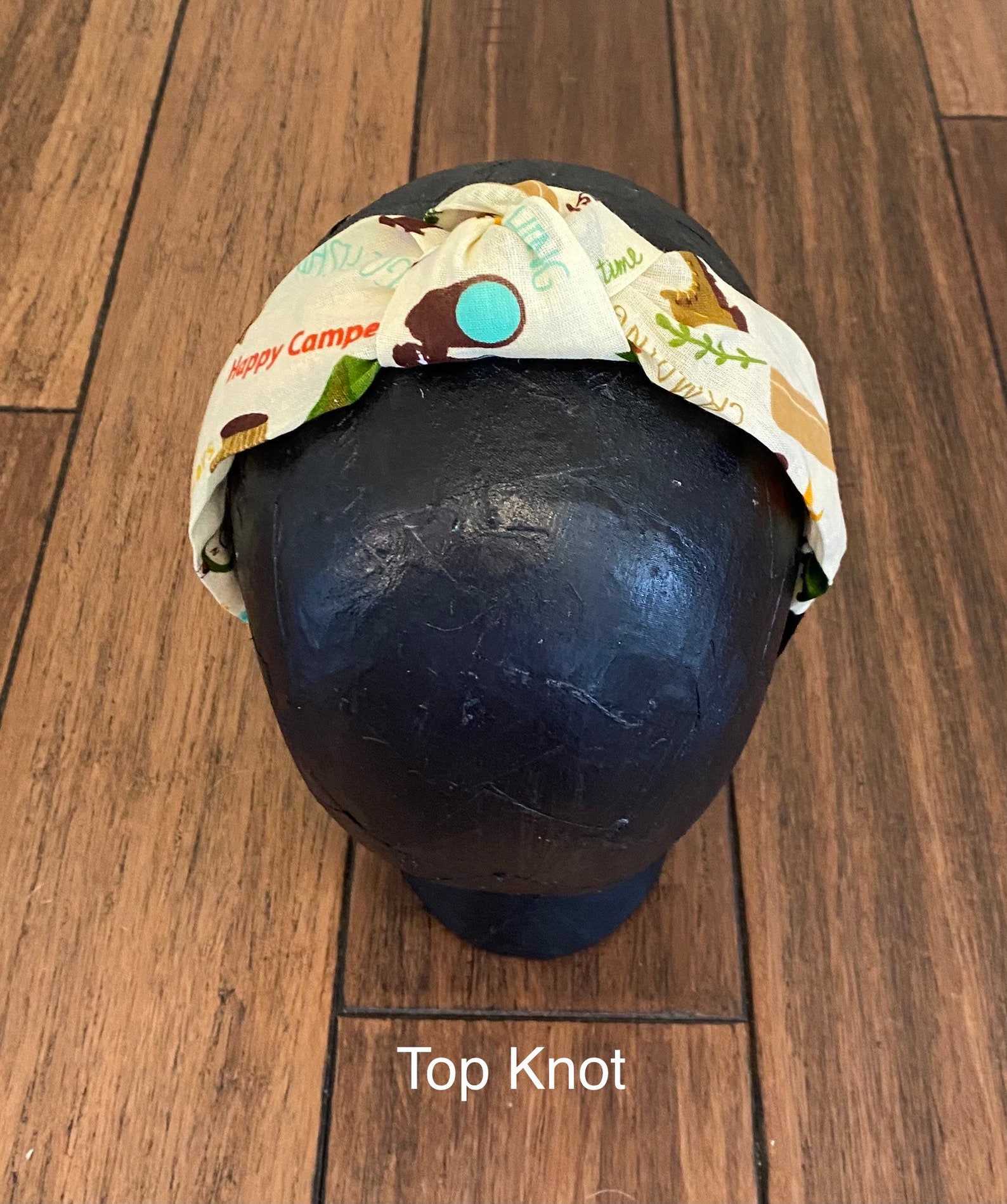 Camping Bandana Knot Tie Headband | Etsy