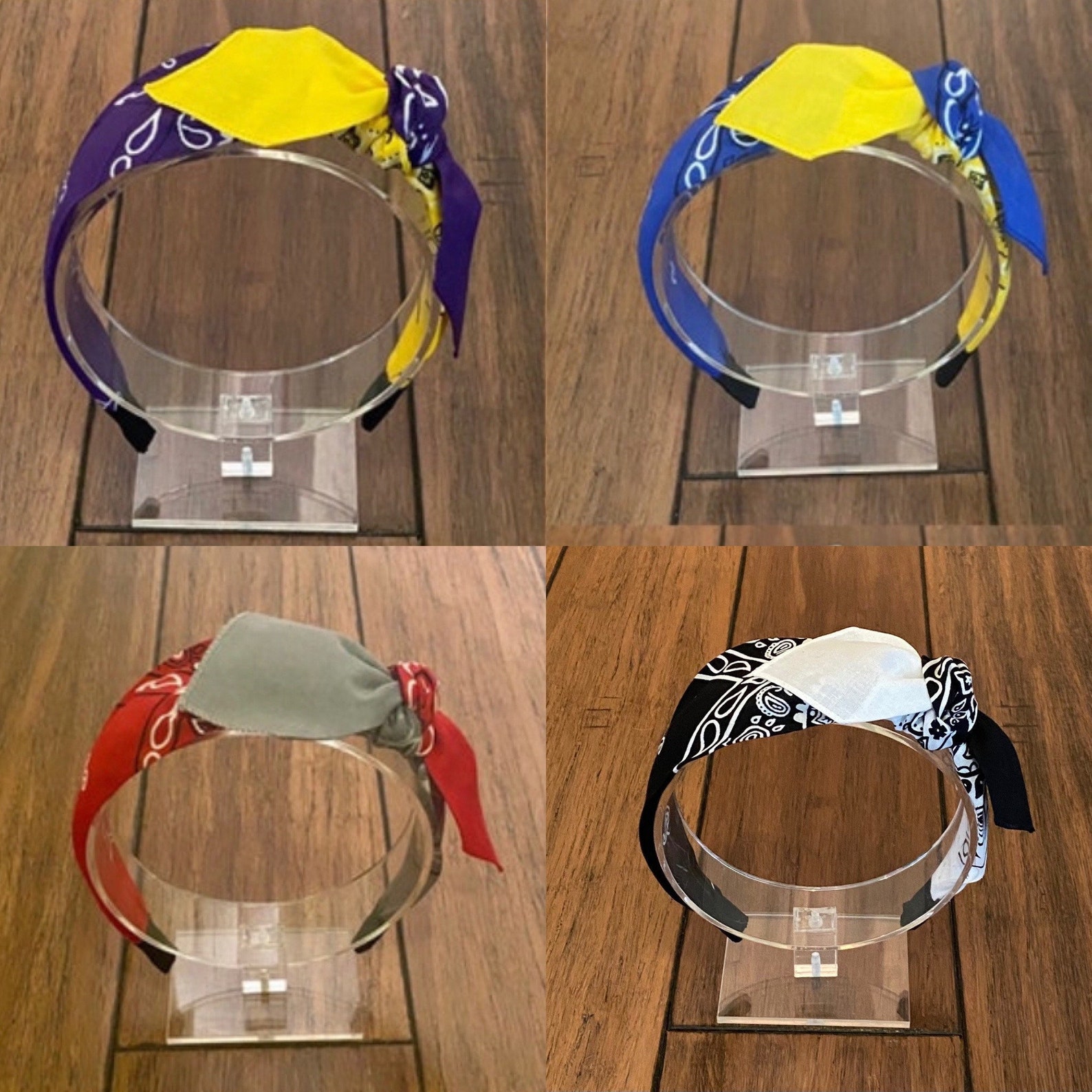 Spirit Bandana Knot Tie Headband - Etsy