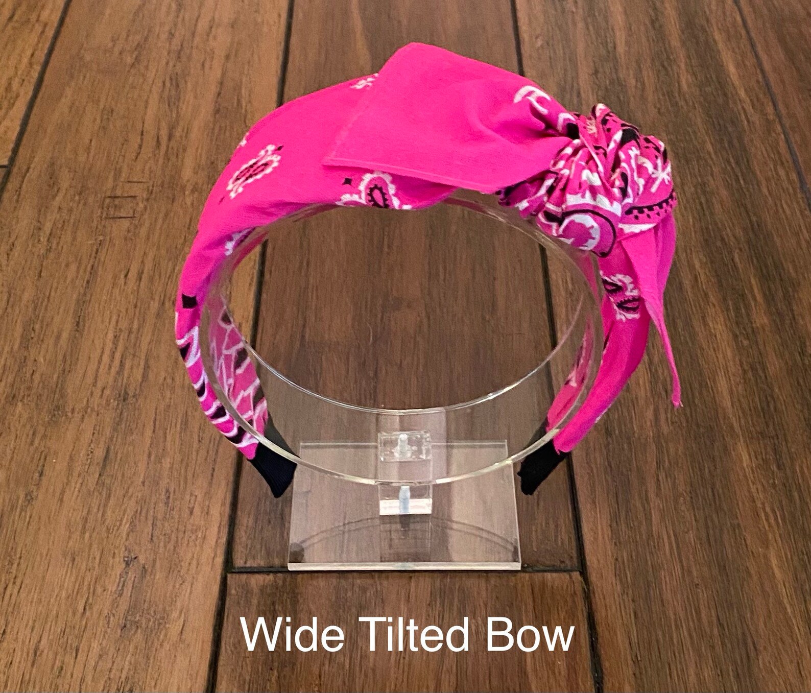 Neon Bandana Knot Tie Headband - Etsy