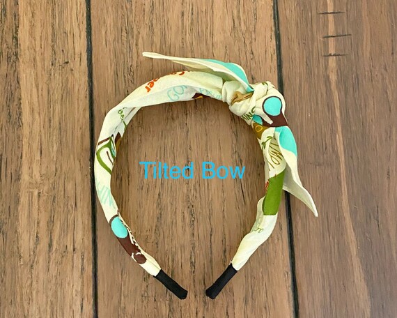 Camping Bandana Knot Tie Headband | Etsy