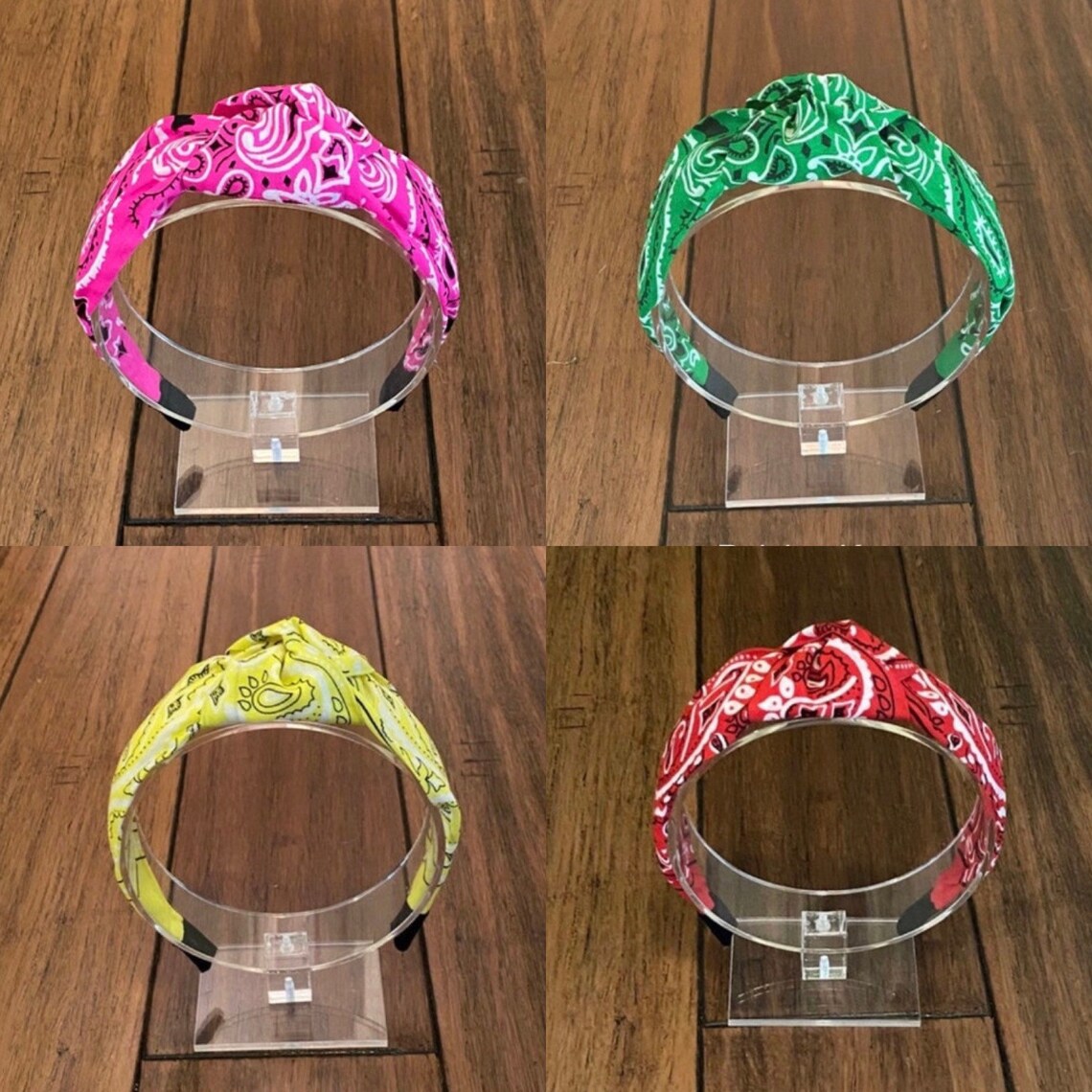 Top Knot Bandana Headband - Etsy