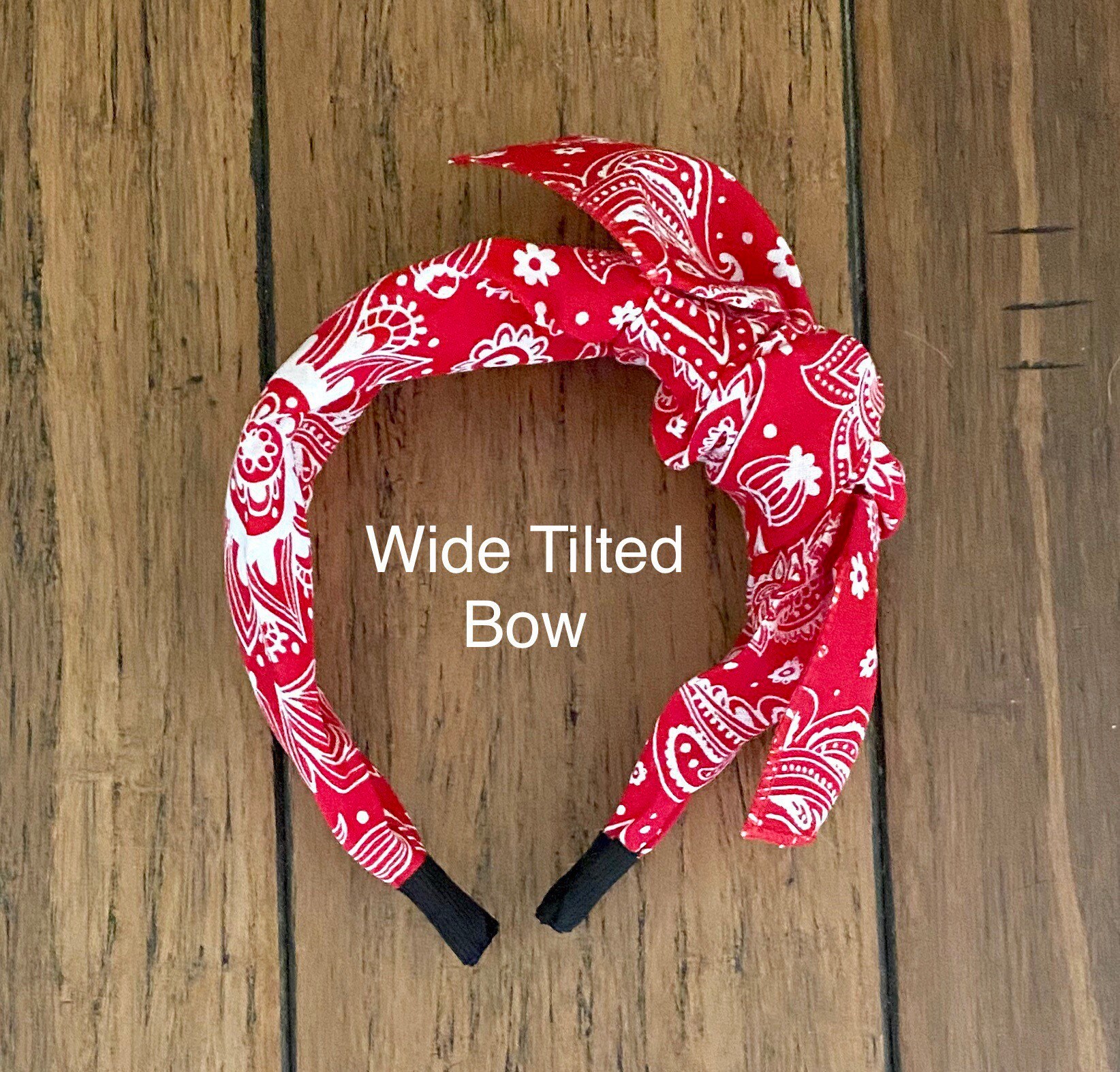 Floral Paisley Bandana Knot Tie Headband | Etsy