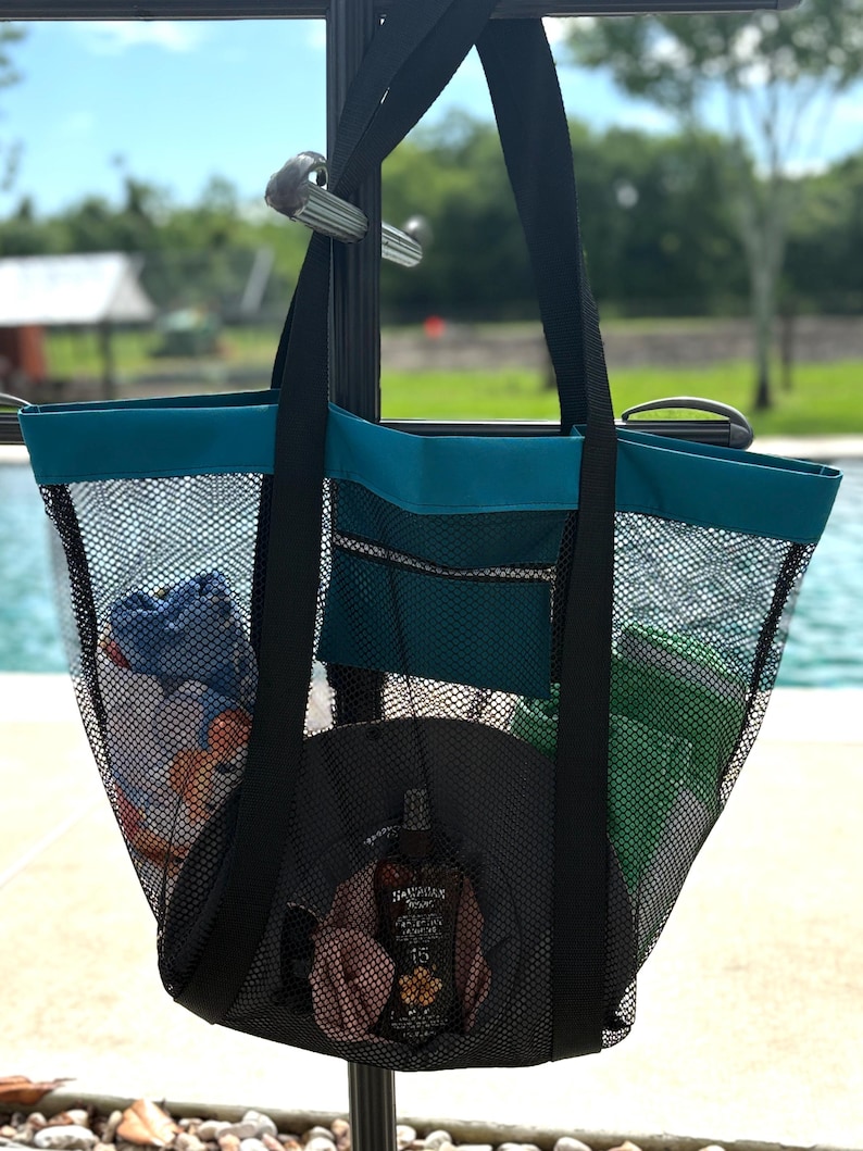 Sandy Days Mesh Beach Bag Sewing Pattern Tutorial - Etsy